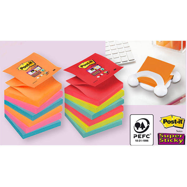 Post-it® Super Sticky Z-Notes | IoUfficio